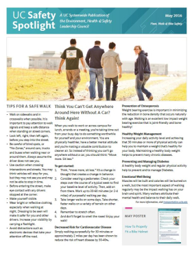 Safety Spotlight Newsletter | RISK & SAFETY SOLUTIONS